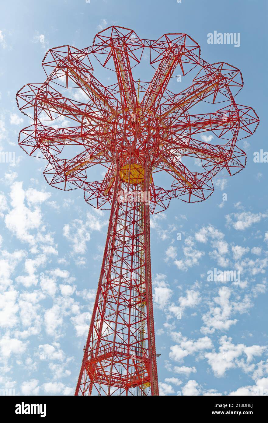 Parachutes long gone, the Parachute Jump tower still dominates the ...