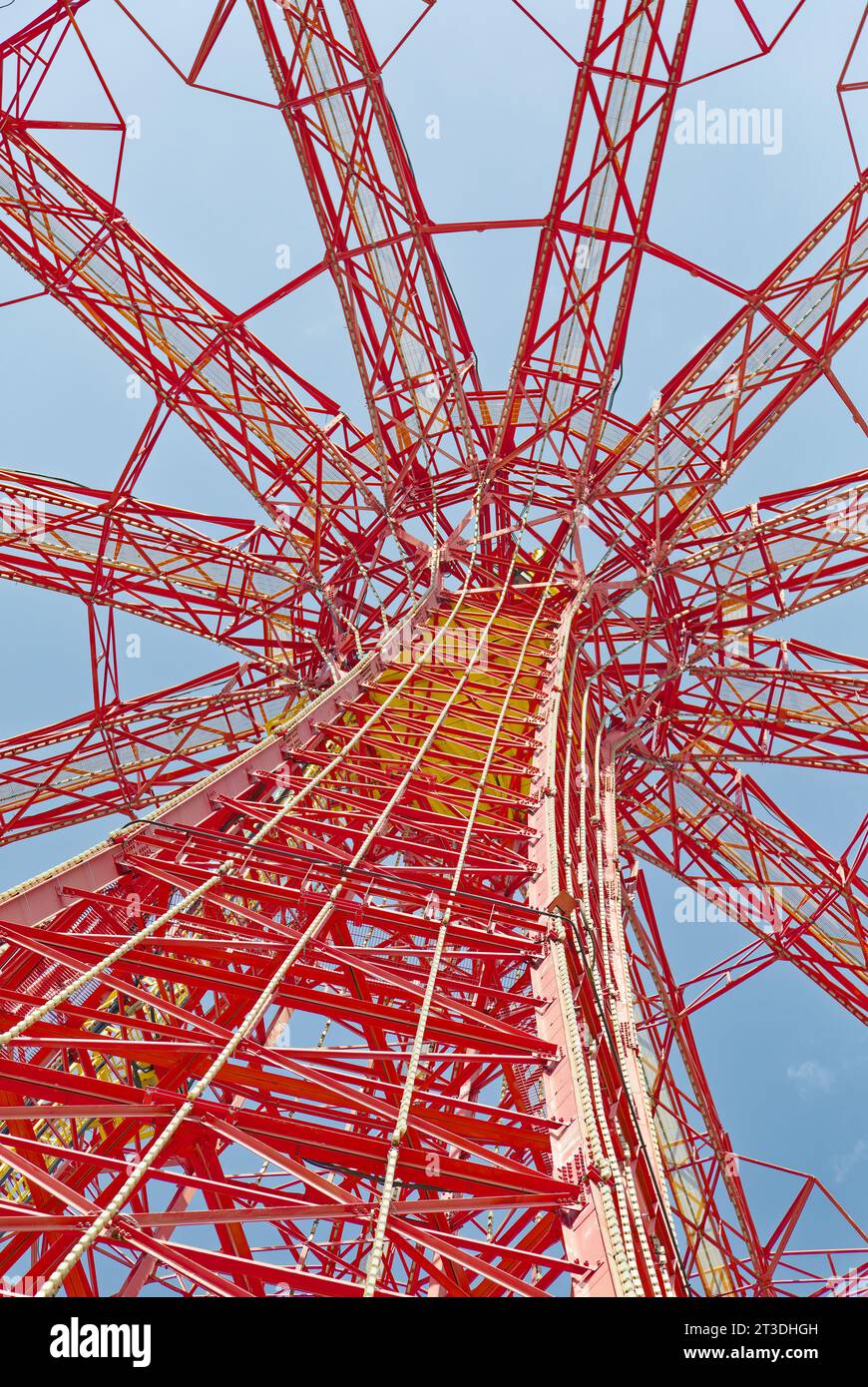 Parachutes long gone, the Parachute Jump tower still dominates the ...