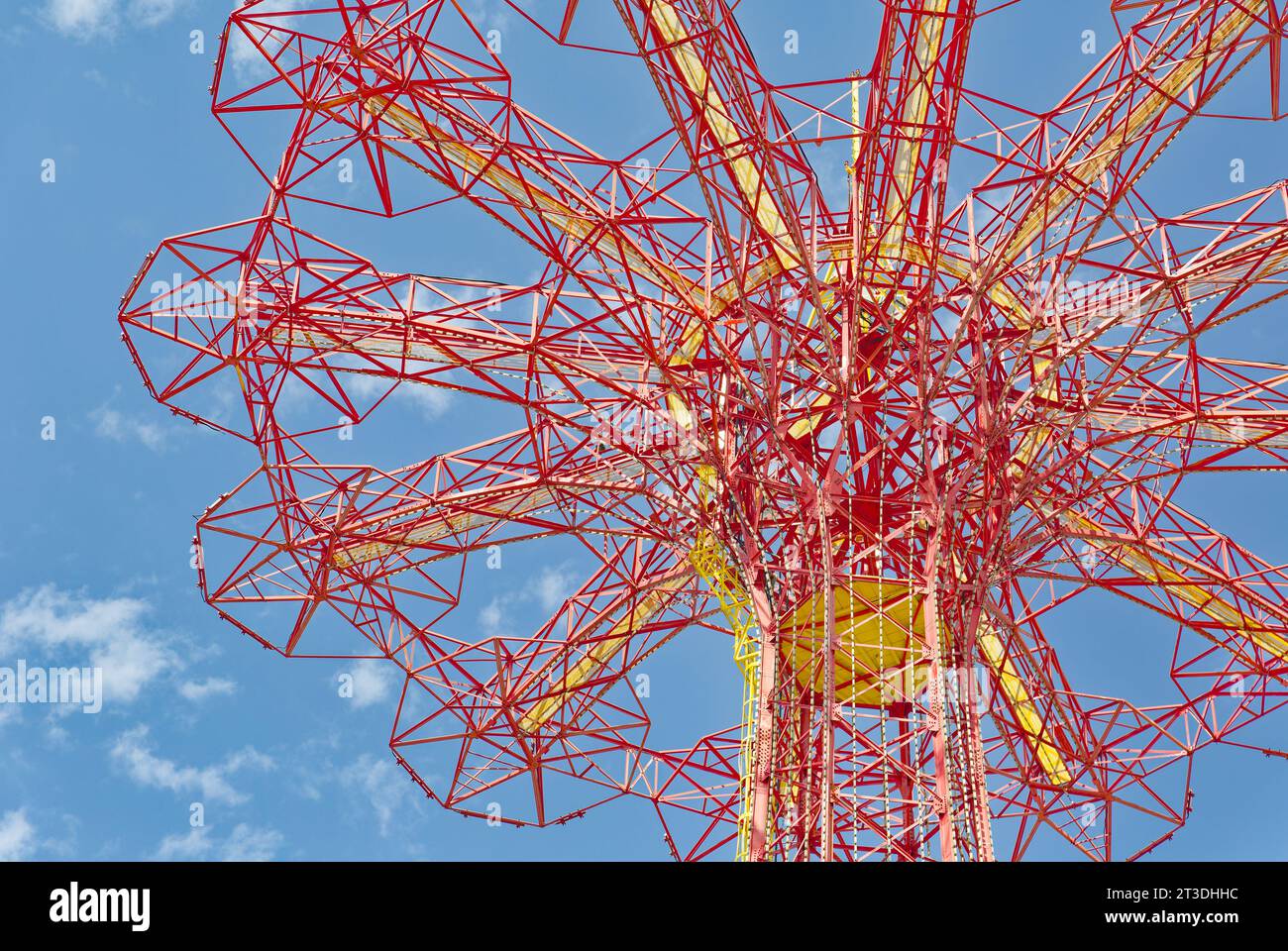 Parachutes long gone, the Parachute Jump tower still dominates the ...