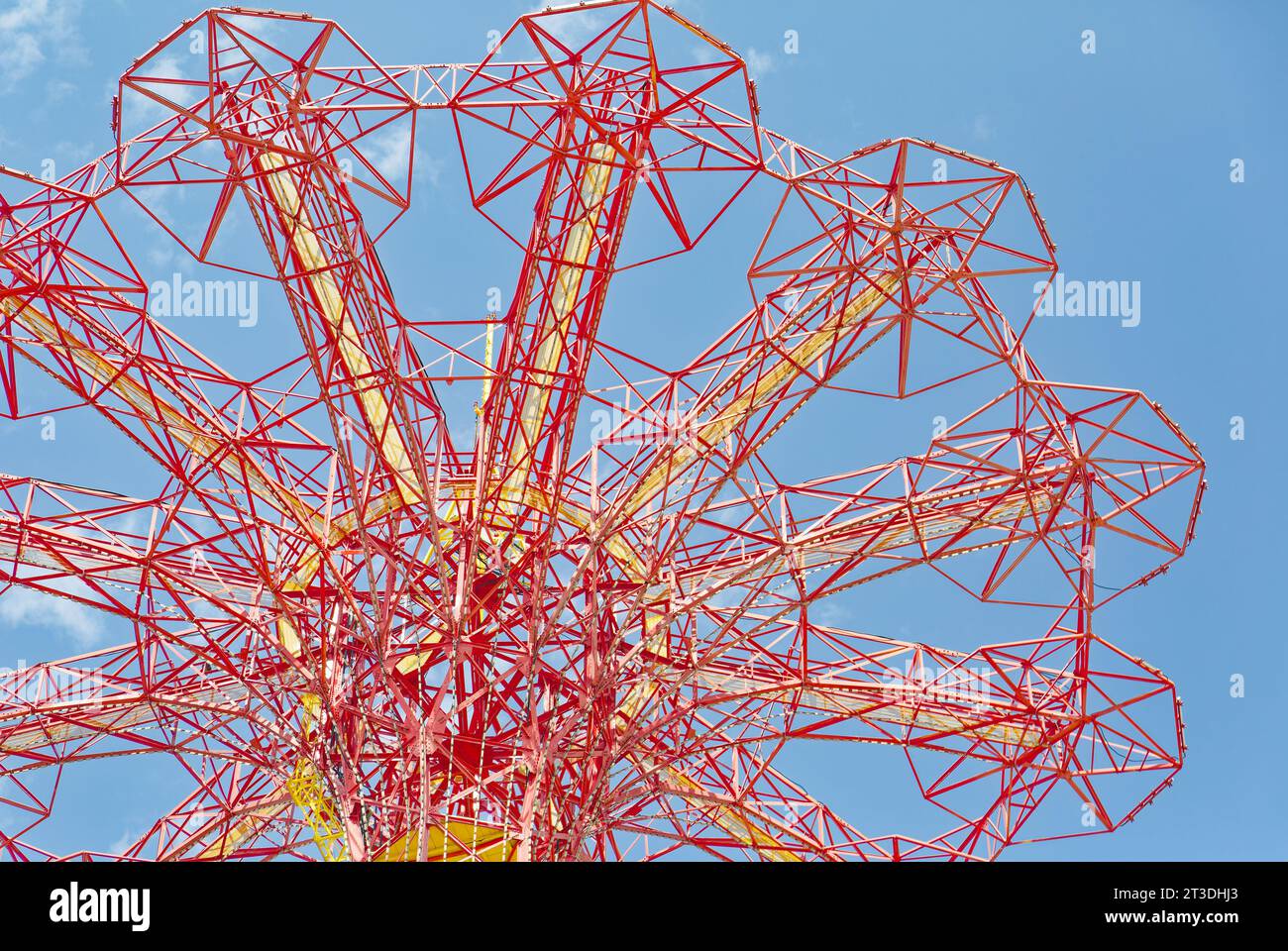 Parachutes long gone, the Parachute Jump tower still dominates the ...