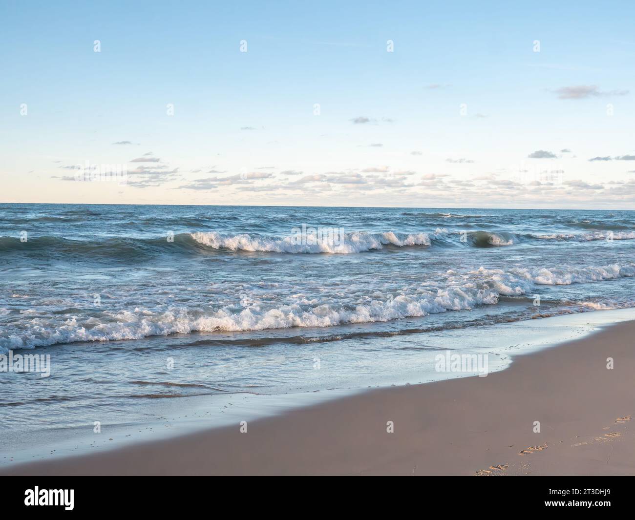 Cool blue Lake Stock Photo - Alamy