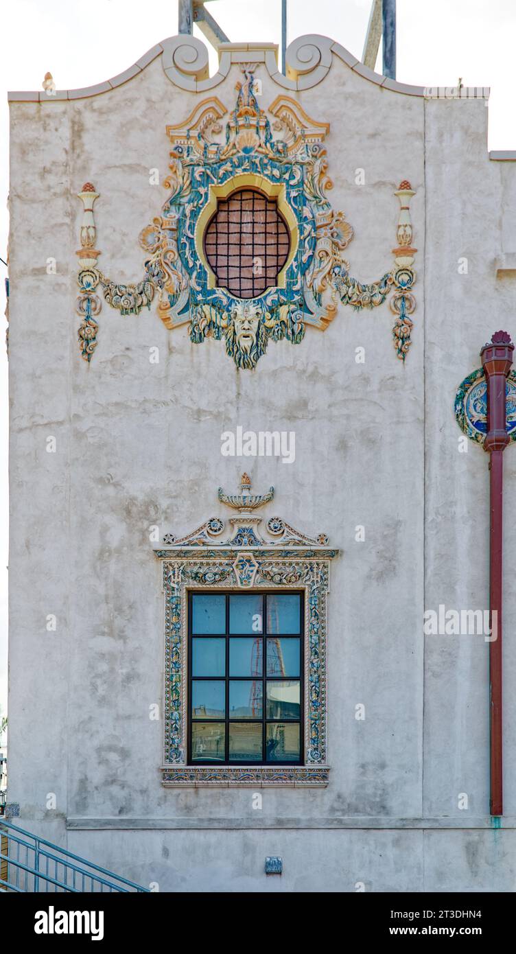 Colorful polychrome terra cotta adorns the Child’s Restaurant Building ...
