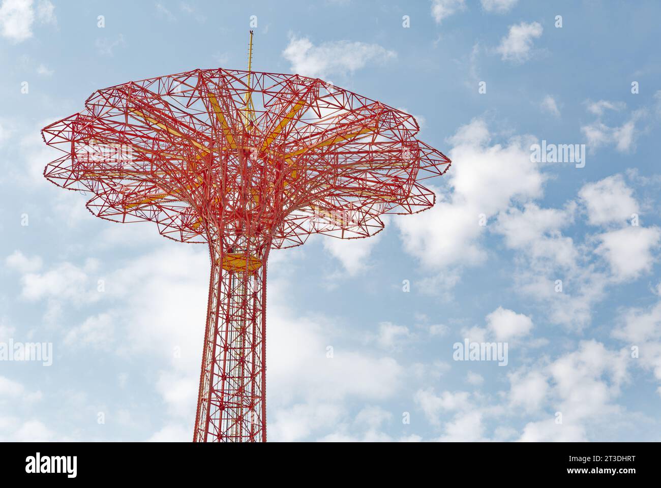 Parachutes long gone, the Parachute Jump tower still dominates the ...