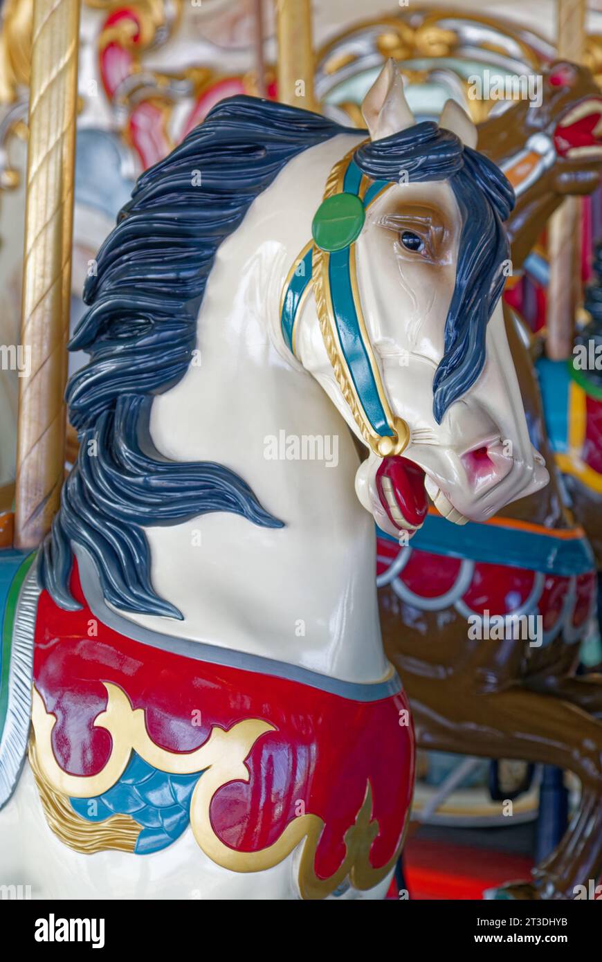 B&B Carousell (double-L!) is an historic Coney Island carousel with ...