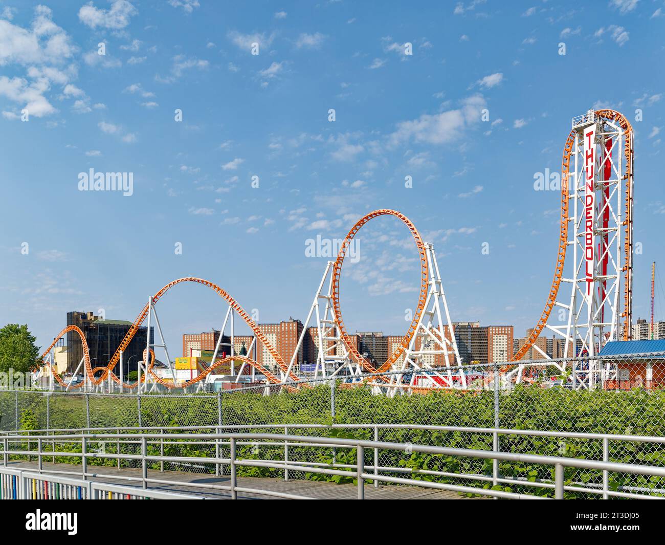 Thunderbolt isn’t as famous as Coney Island’s Cyclone, but the steel ...