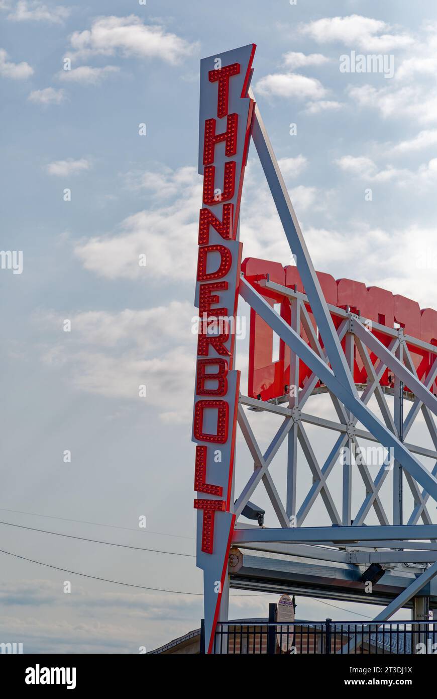 Thunderbolt isn’t as famous as Coney Island’s Cyclone, but the steel ...