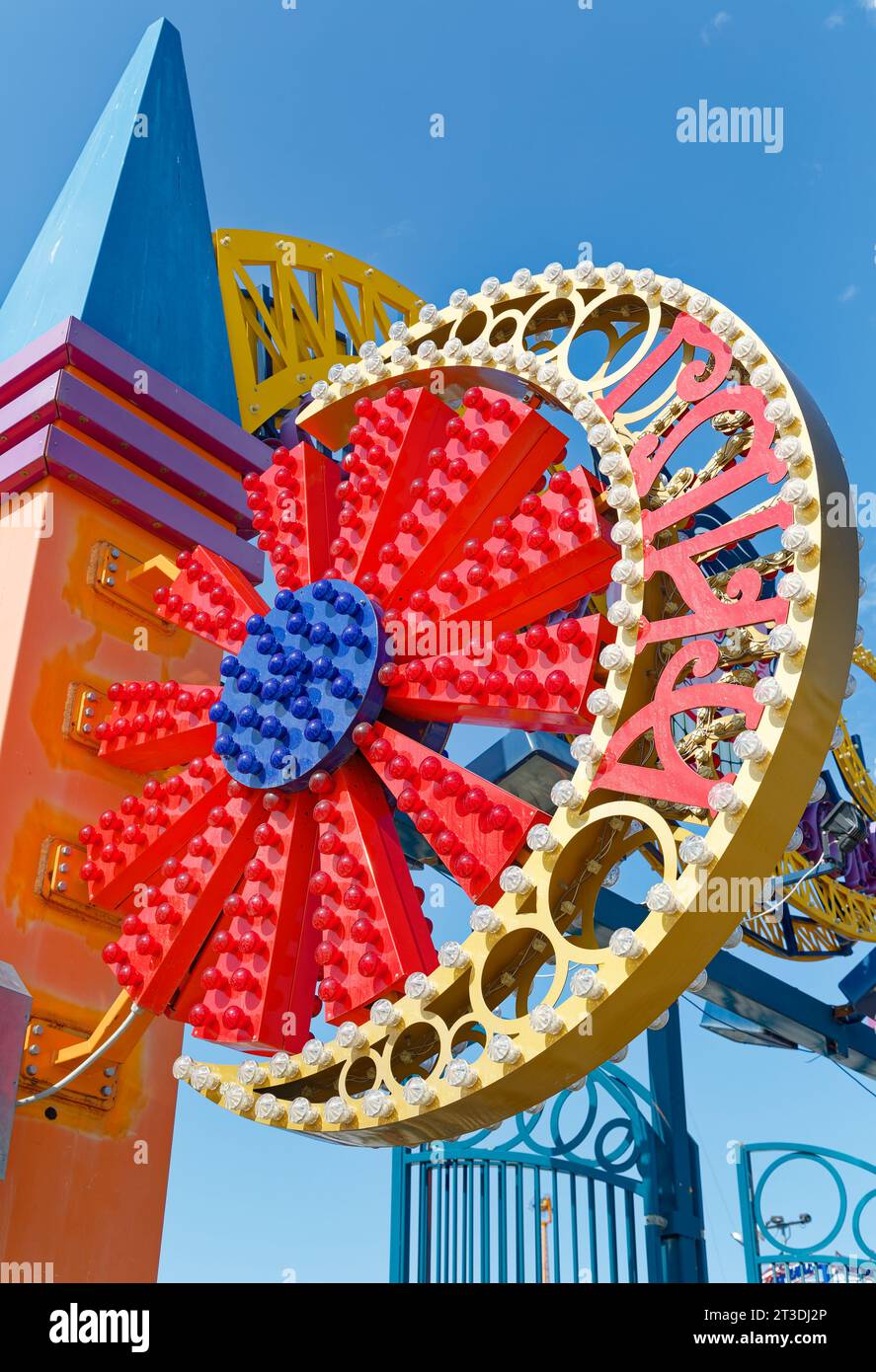 Luna Park “Scream Zone,” patterned after the original Luna Park, holds ...