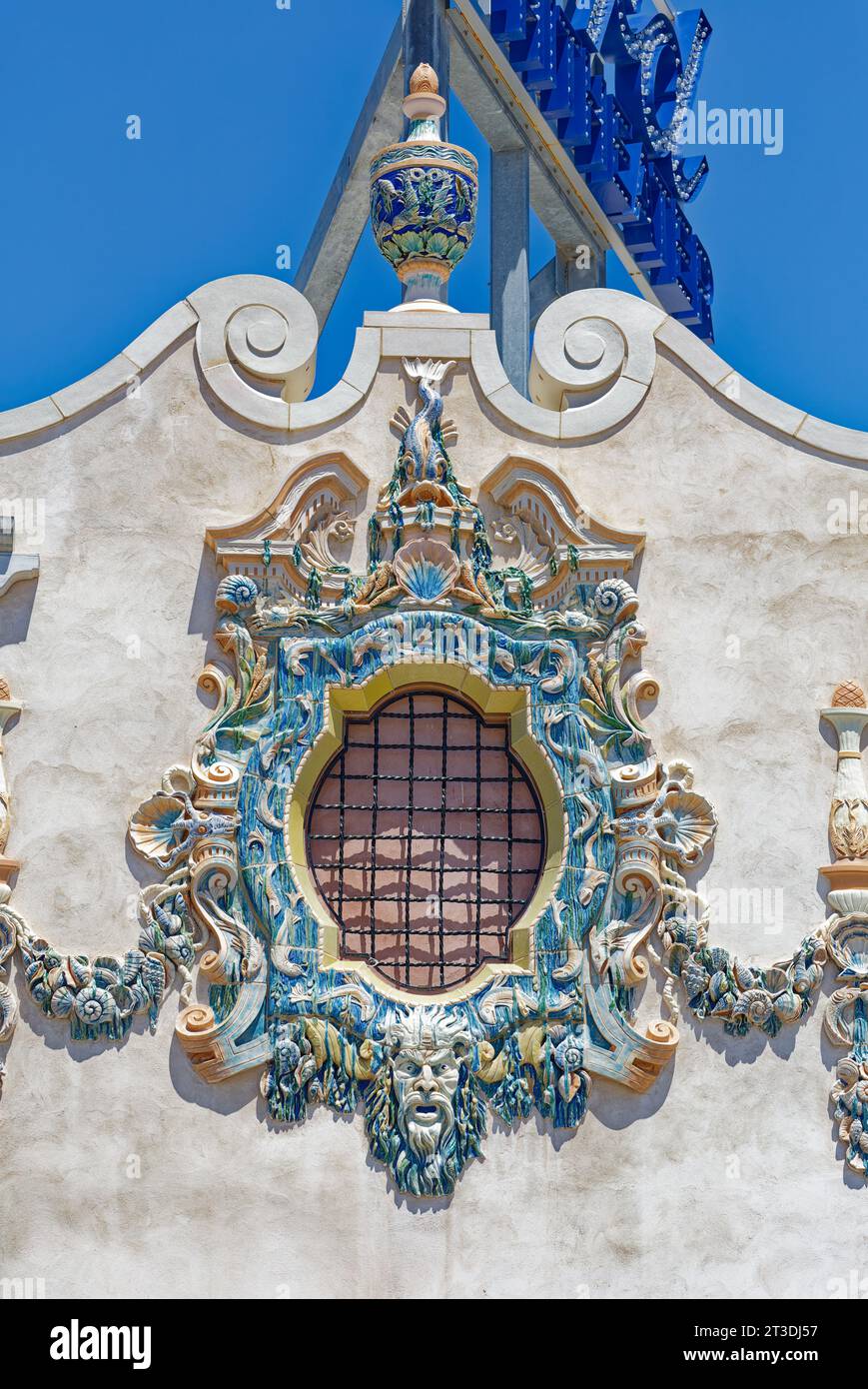 Colorful polychrome terra cotta adorns the Child’s Restaurant Building ...