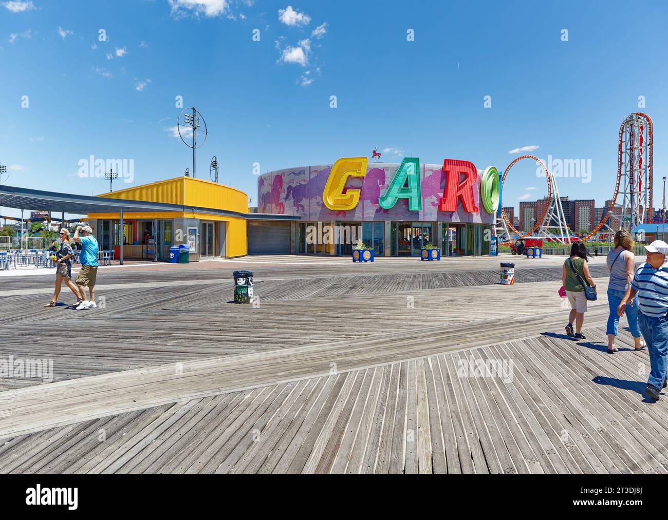 B&B Carousell (double-L!) is an historic Coney Island carousel with ...