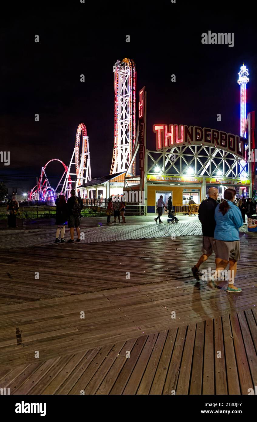 Thunderbolt isn’t as famous as Coney Island’s Cyclone, but the steel ...