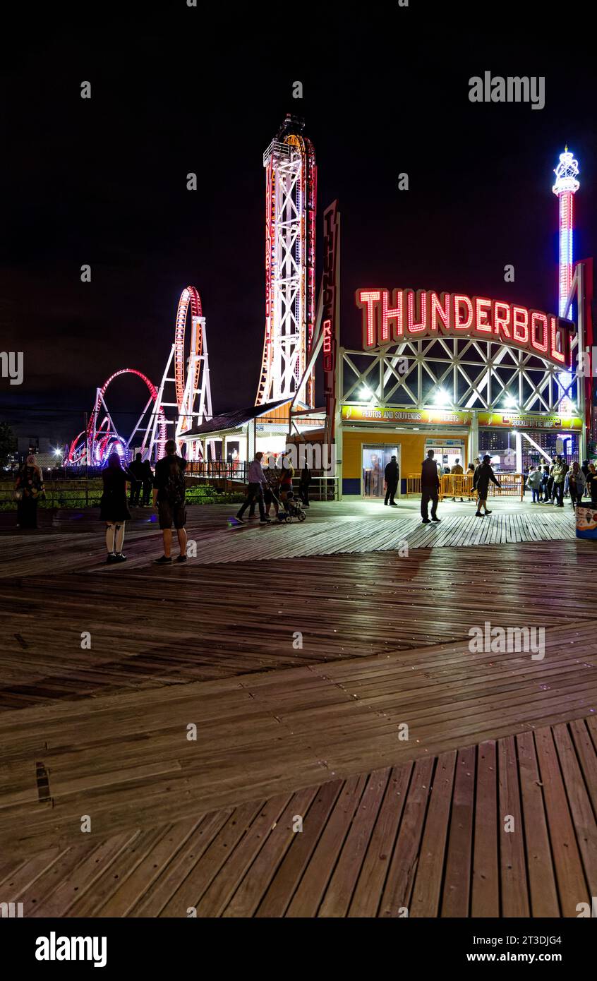 Thunderbolt isn’t as famous as Coney Island’s Cyclone, but the steel ...