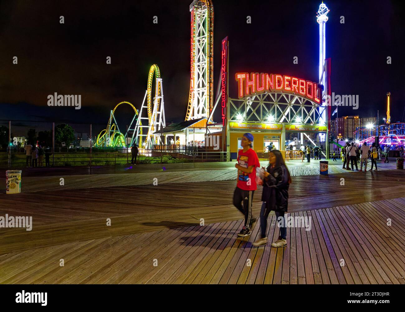 Thunderbolt isn’t as famous as Coney Island’s Cyclone, but the steel ...