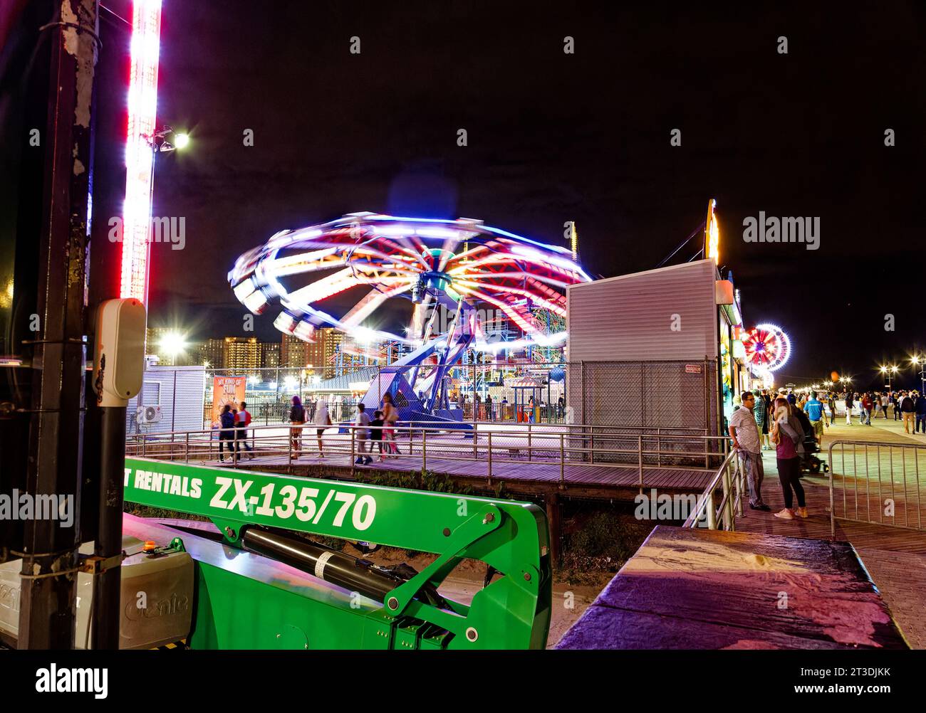 Luna Park “Scream Zone,” patterned after the original Luna Park, holds ...