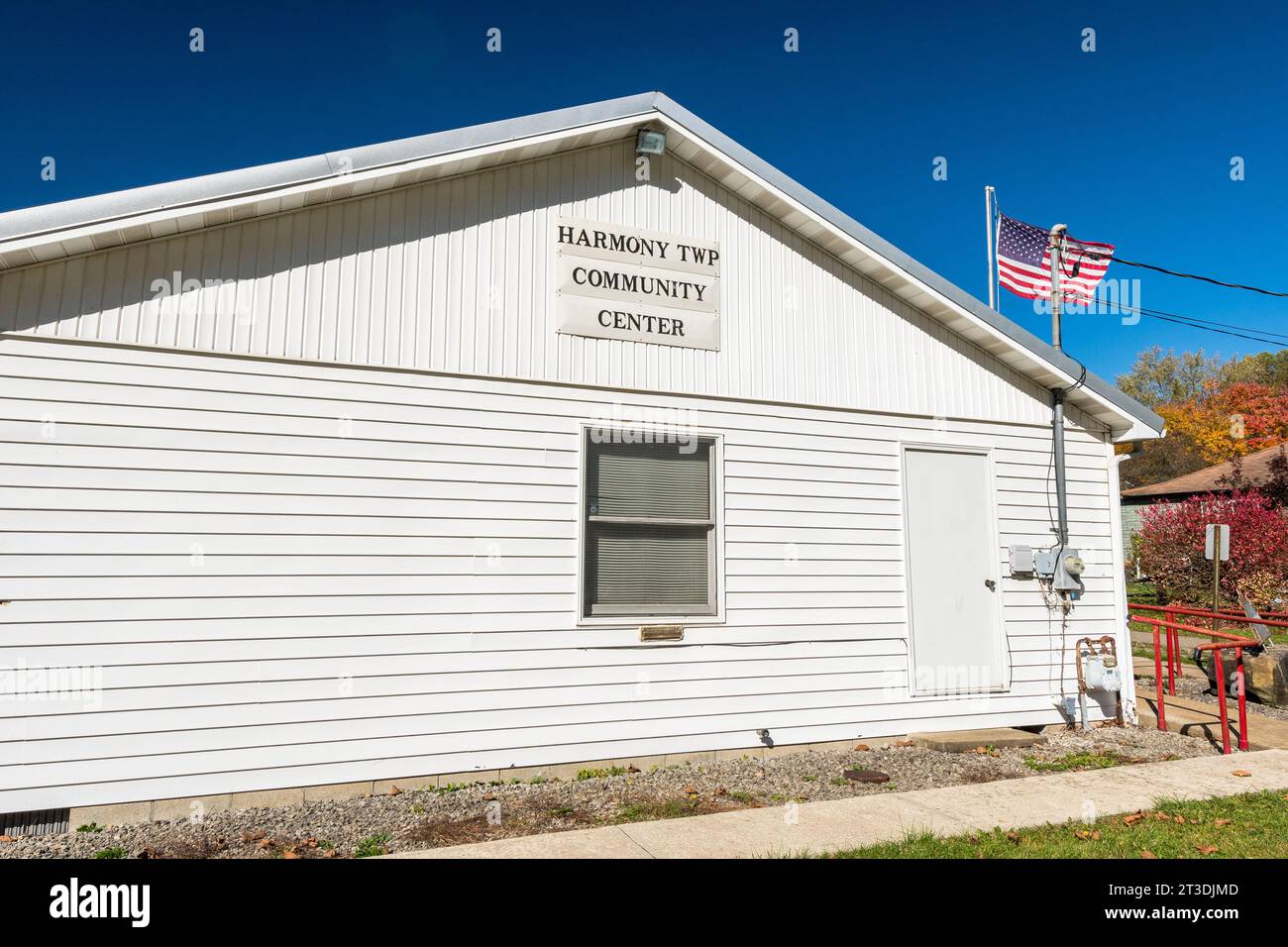 The Harmony Township Community Center in West Hickory, Pennsylvania ...
