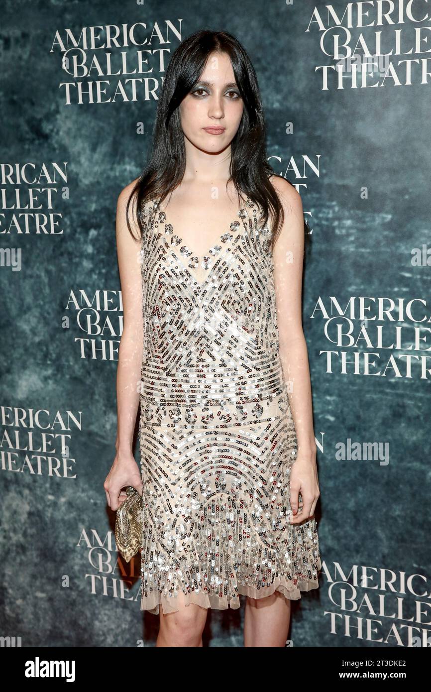 Actor Mathilda Gianopoulos attends the American Ballet Theatre (ABT ...