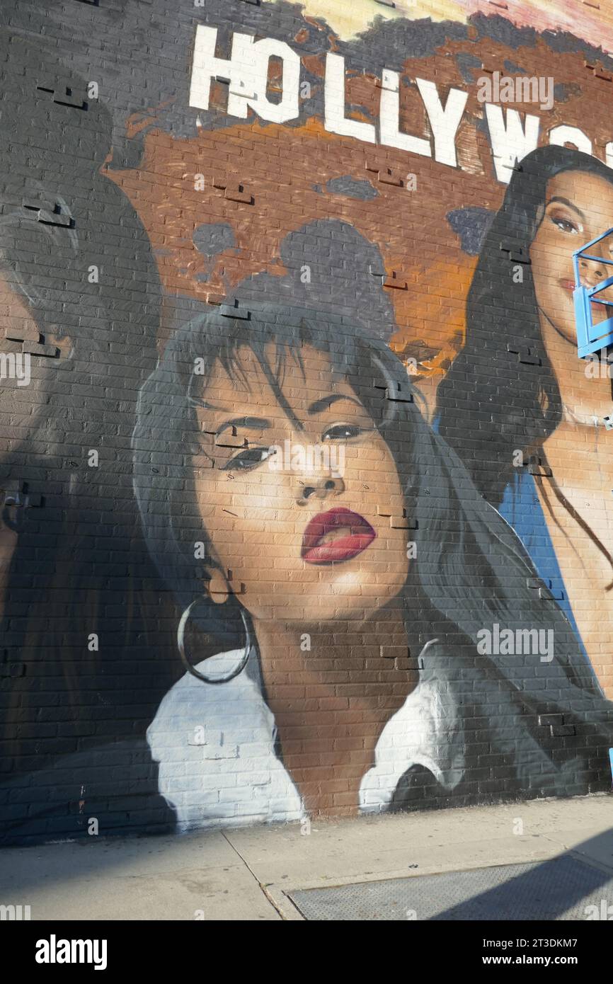 Los Angeles, California, USA 17th October 2023 Street Art Mural of Amy ...