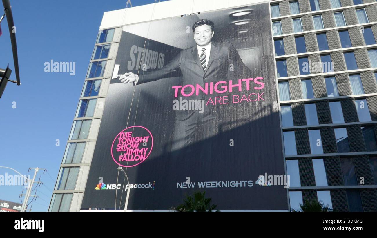 Los Angeles, California, USA 17th October 2023 The Tonight Show Jimmy ...