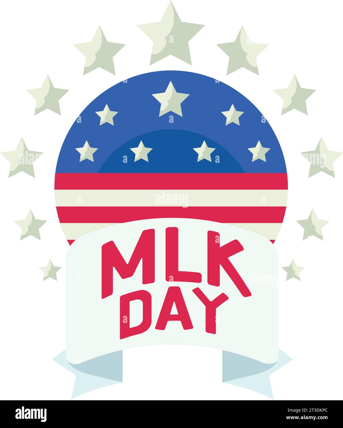 American civil rights badge Stock Vector Images - Alamy