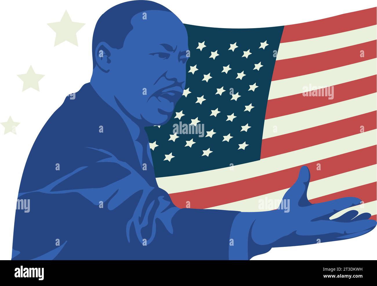 Inspirational martin luther king Stock Vector Images - Alamy