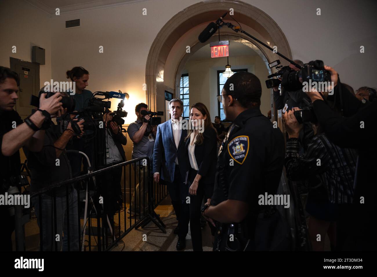 New York, New York, USA. 24th Oct, 2023. Former Attorney to Former ...