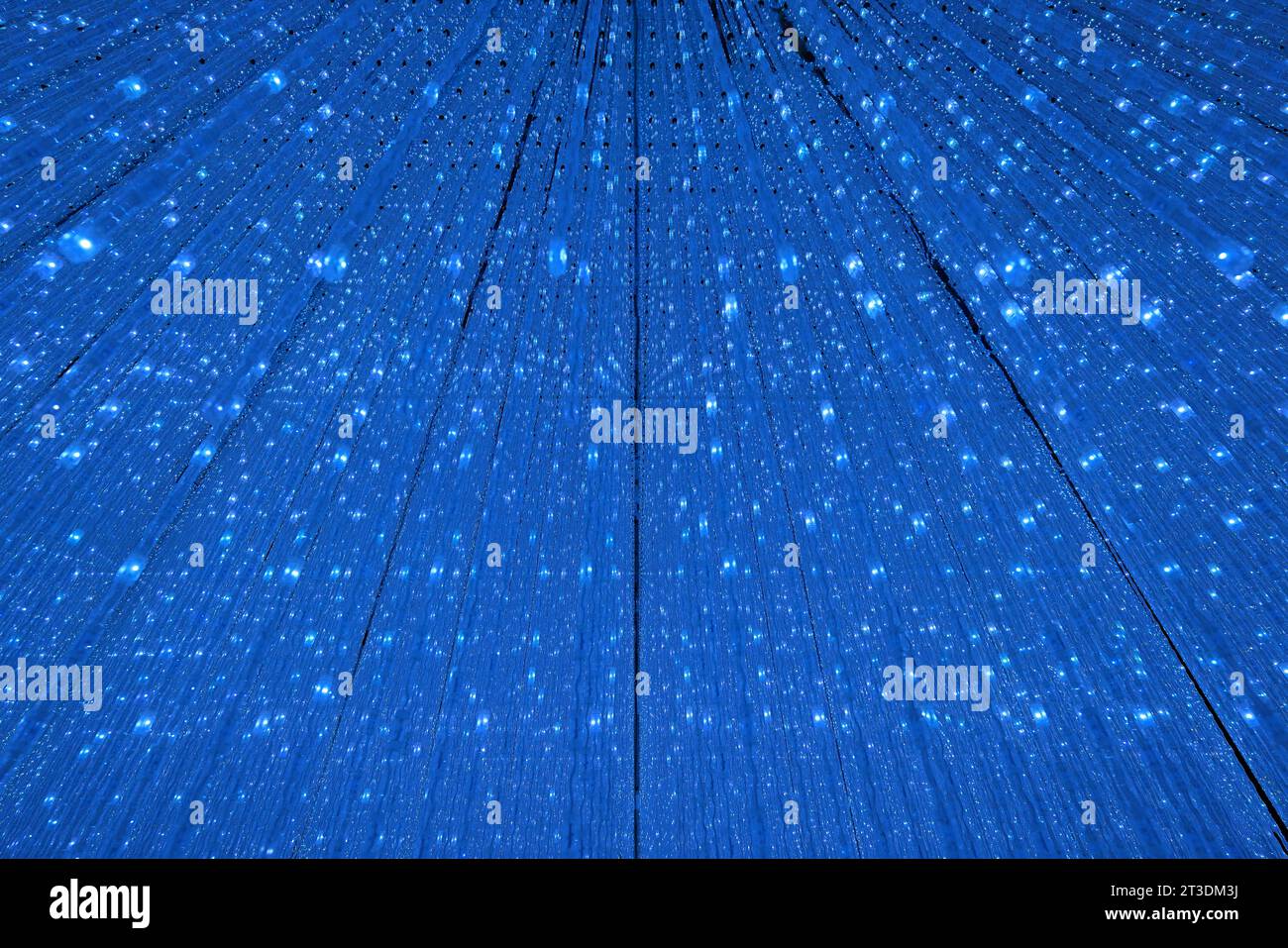 Exhibition room at teamLab Planets by art collective teamLab in Tokyo ...