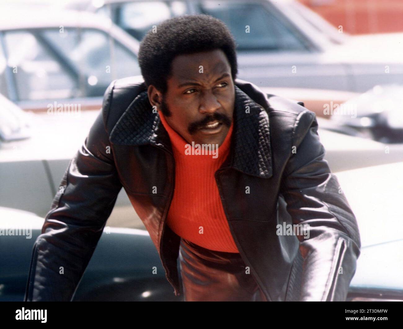 Actor RICHARD ROUNDTREE in a scene from the 1971 movie 'Shaft'. (Credit ...