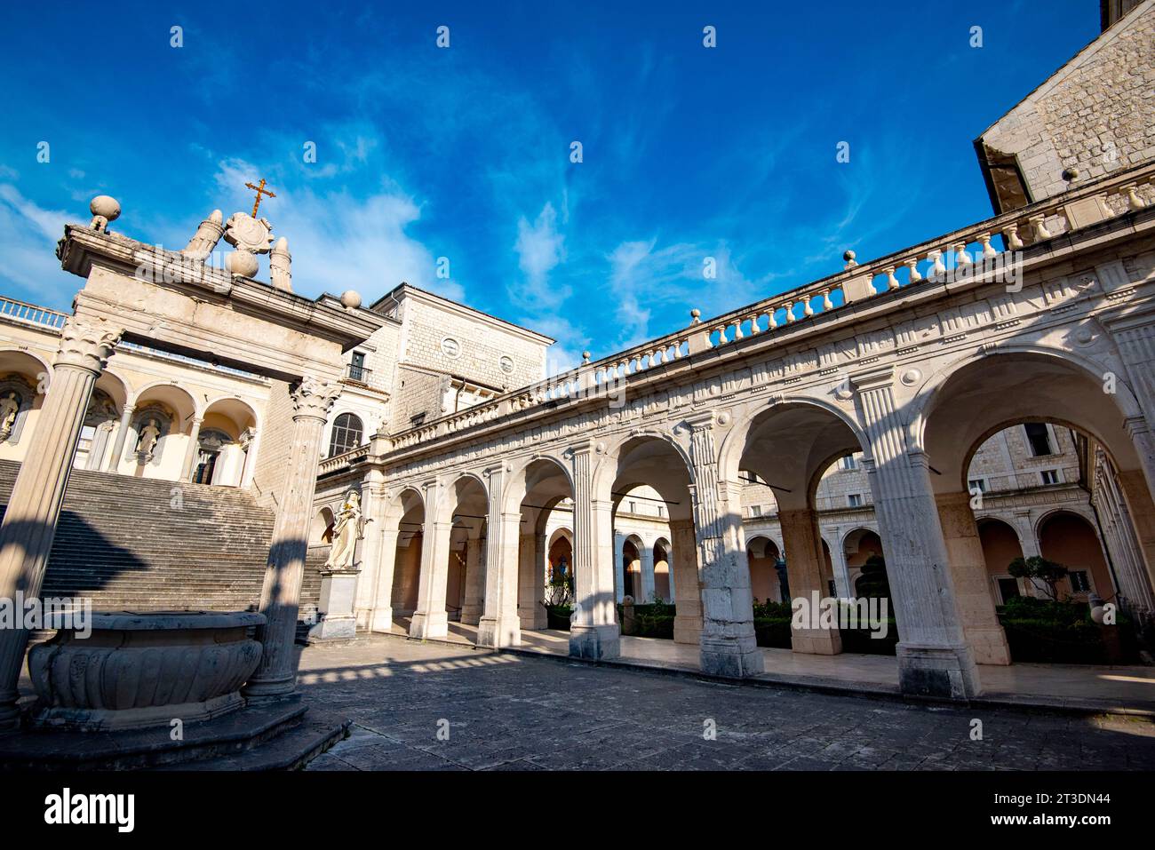Abbey of Montecassino - Italy Stock Photo - Alamy
