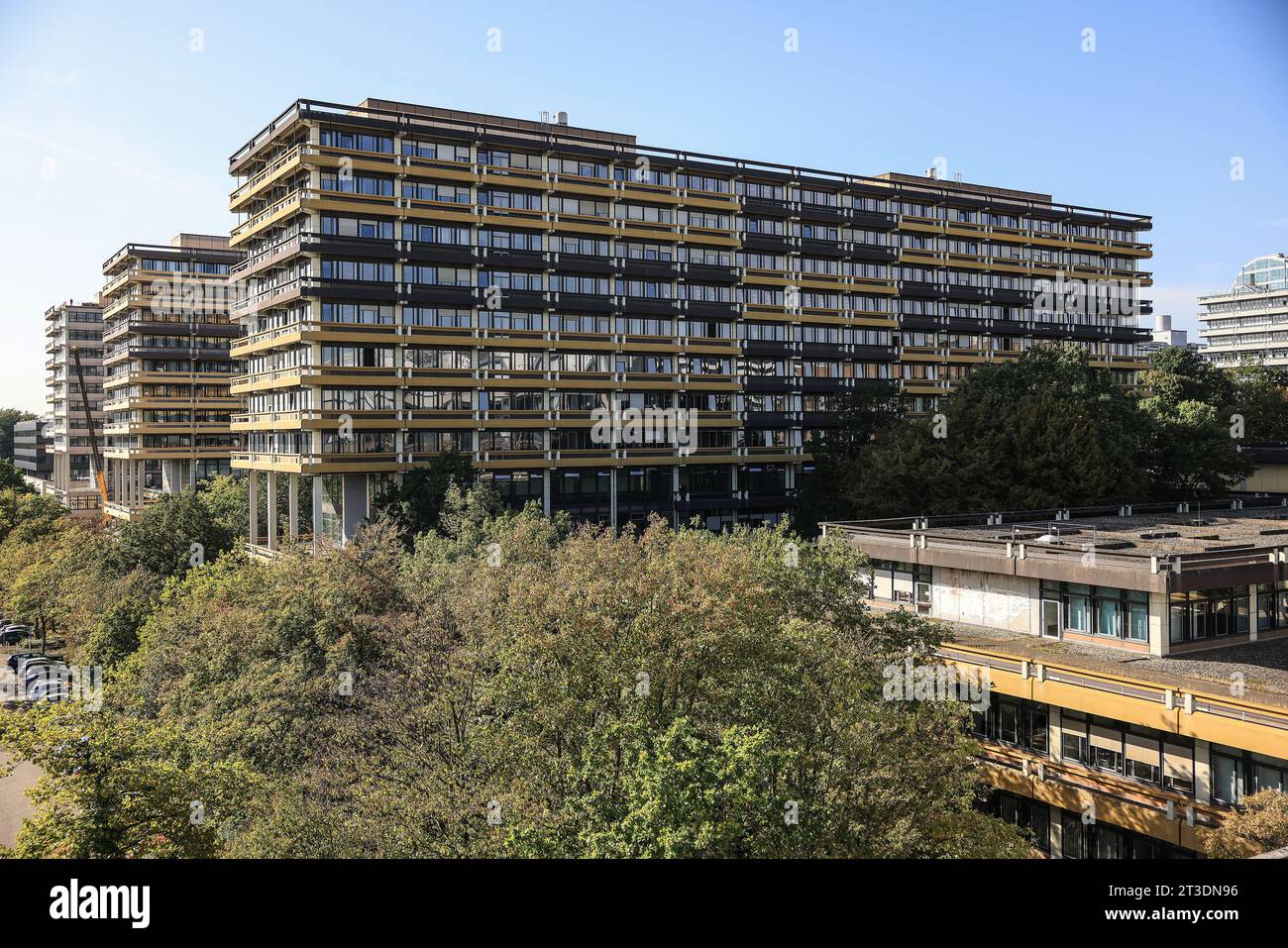 Bochum, Germany. 10th Oct, 2023. The Humanities building at the Ruhr ...