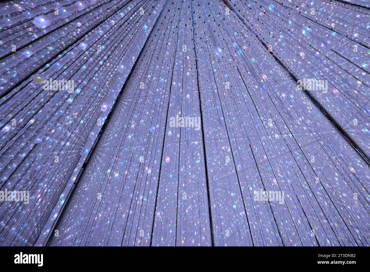 Exhibition room at teamLab Planets by art collective teamLab in Tokyo ...