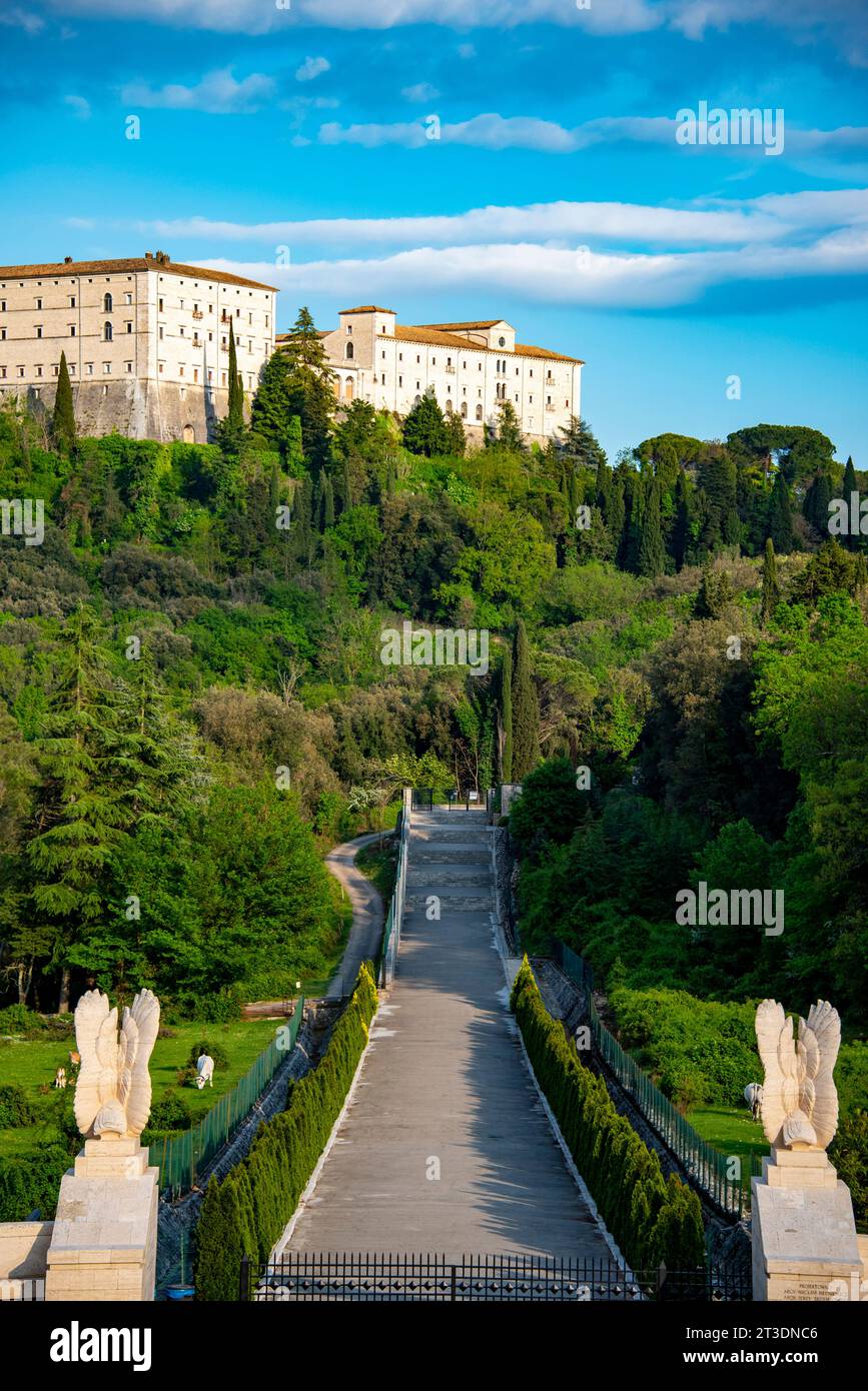 Abbey of Montecassino - Italy Stock Photo - Alamy
