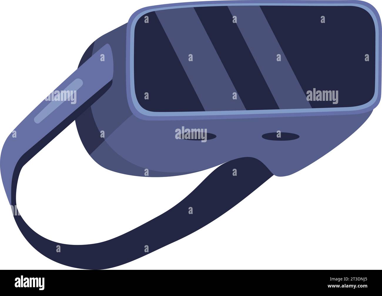 vr glasses technology vector isolated Stock Vector Image & Art - Alamy