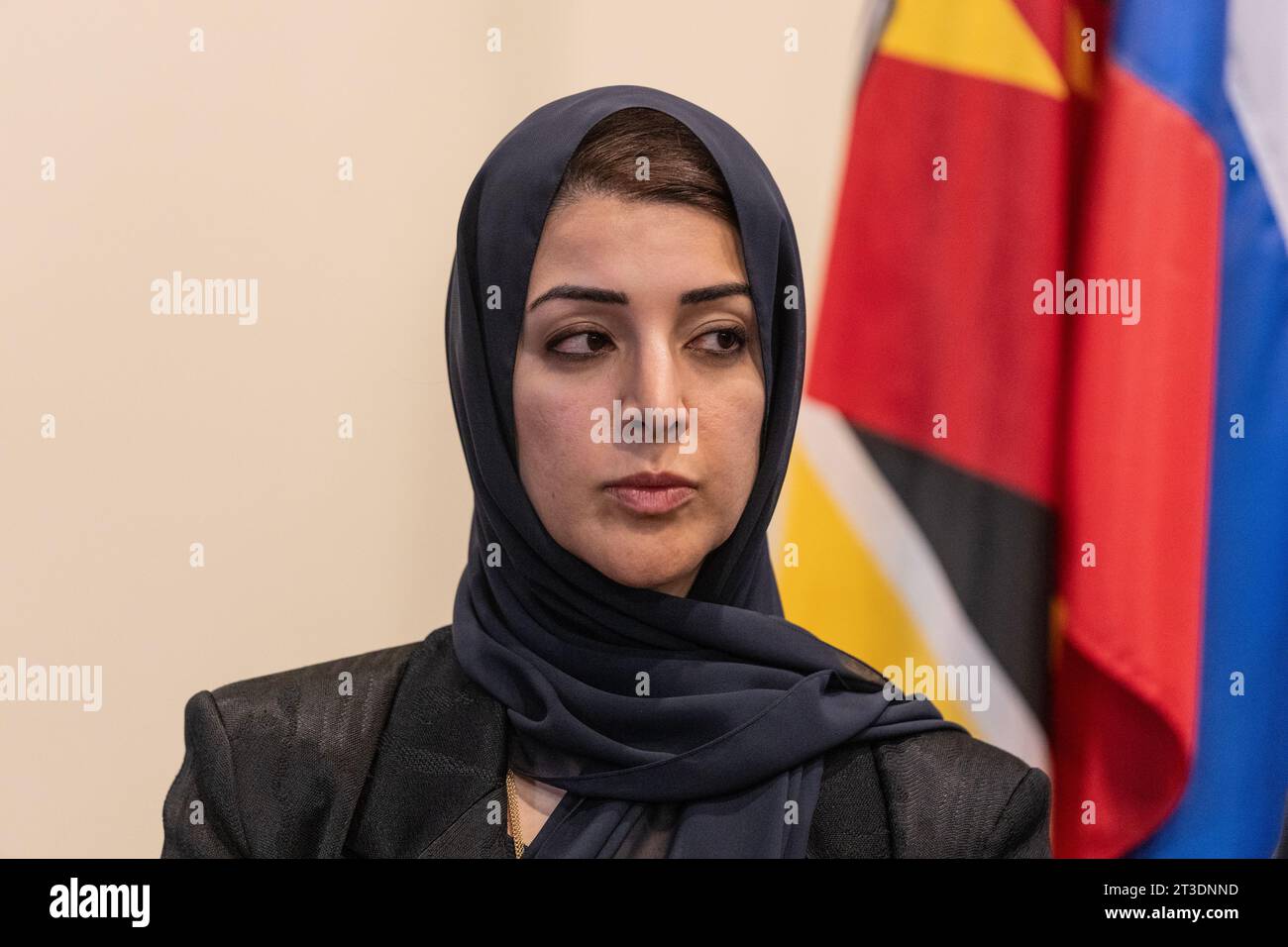 Reem Ebrahim Al Hashimy Minister Of State For International Cooperation Of Uae Attends Sc