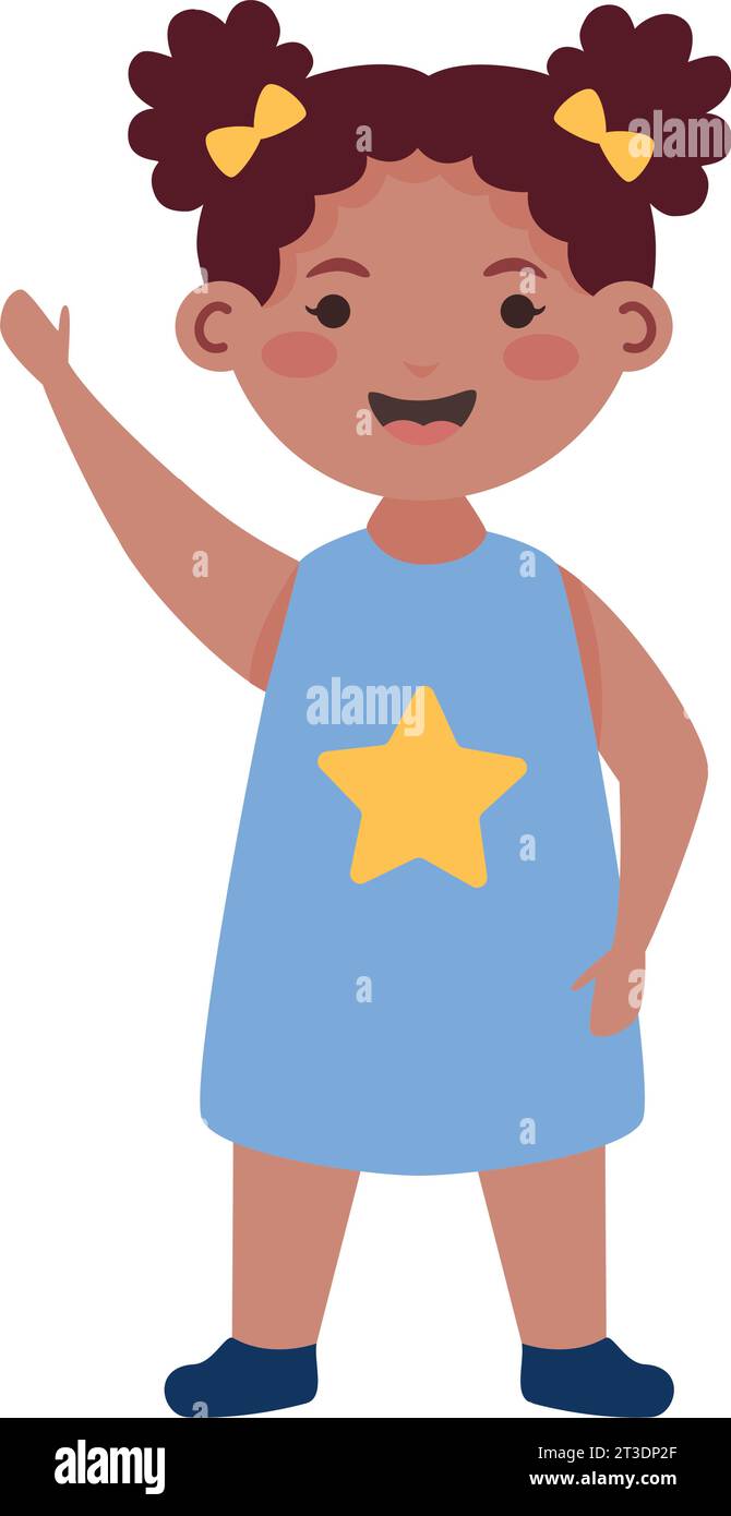 student girl illustration vector isolated Stock Vector Image & Art - Alamy