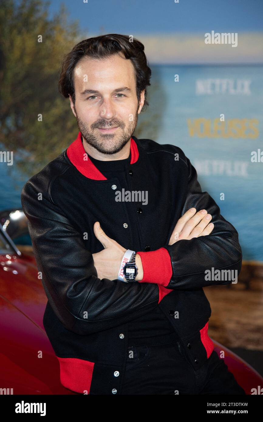 Antoine Gouy attending the Voleuses Netflix Premiere in Paris, France ...