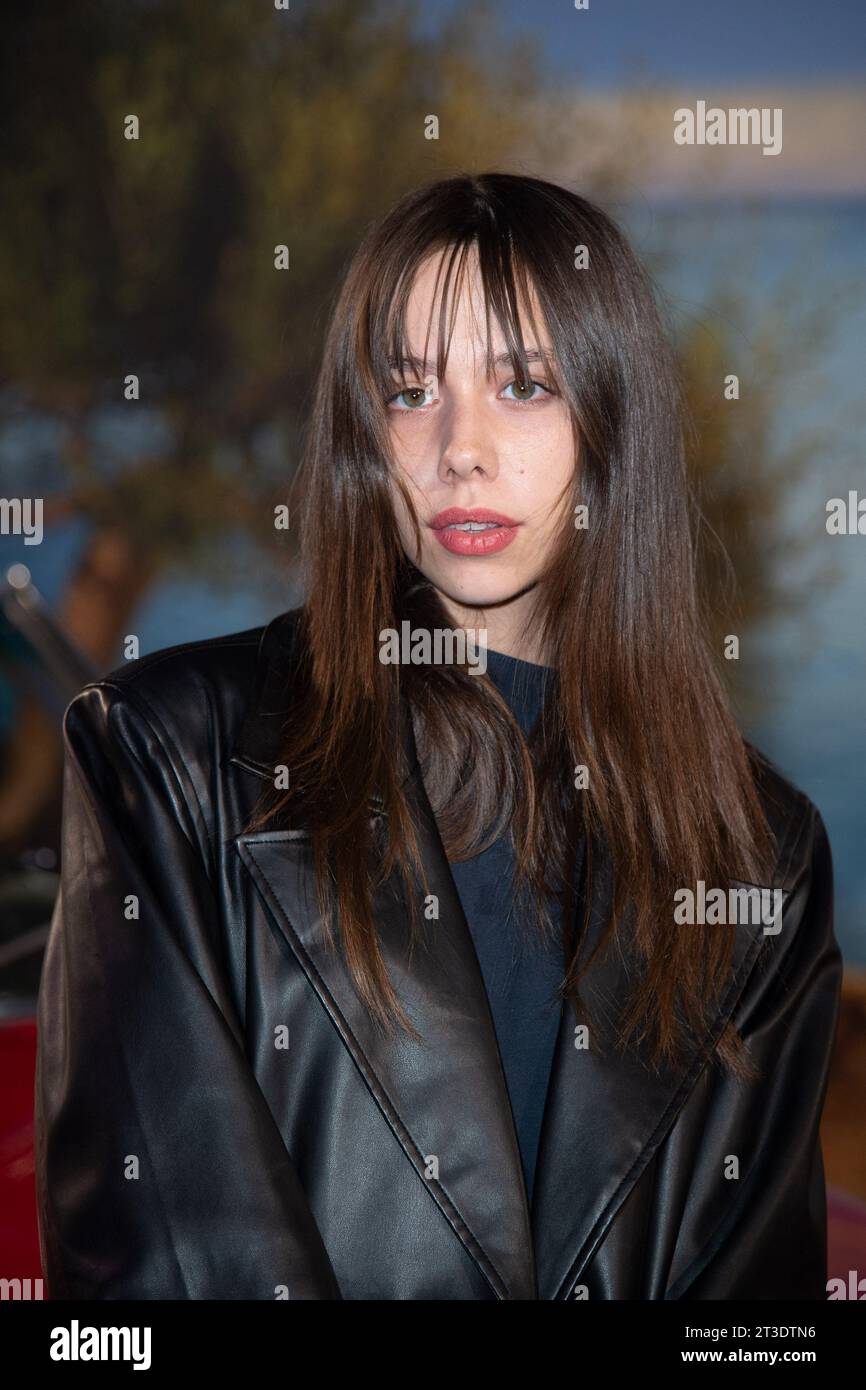 Kim Higelin attending the Voleuses Netflix Premiere in Paris, France on ...