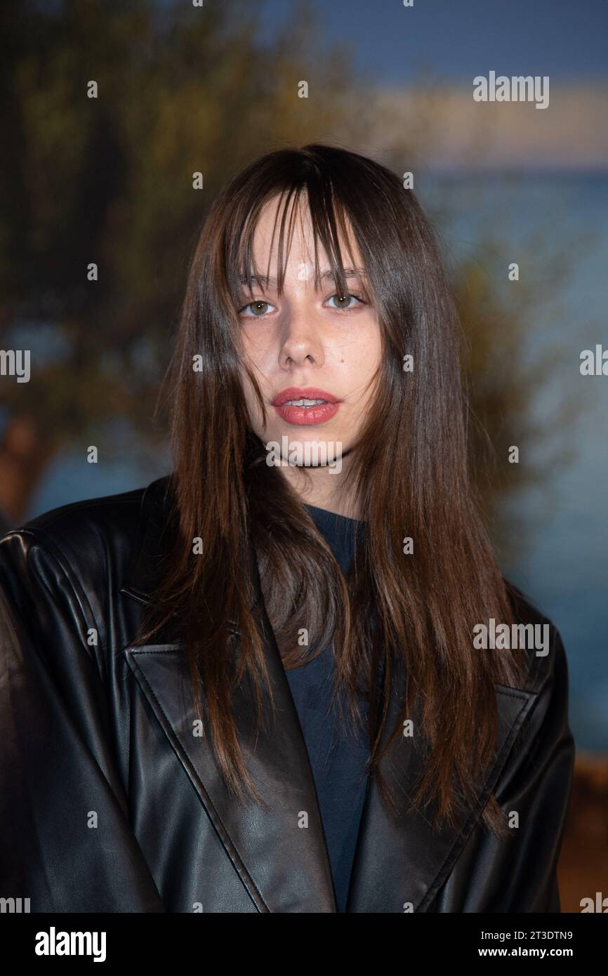 Kim Higelin attending the Voleuses Netflix Premiere in Paris, France on ...