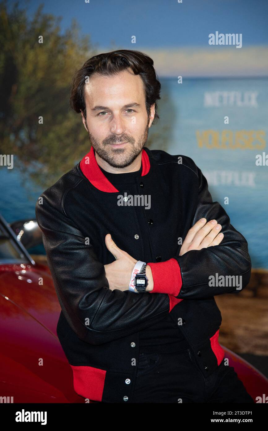Antoine Gouy attending the Voleuses Netflix Premiere in Paris, France ...