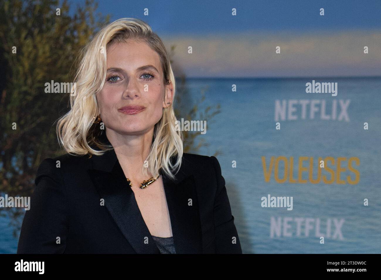 Melanie Laurent attending the Voleuses Netflix Premiere in Paris ...
