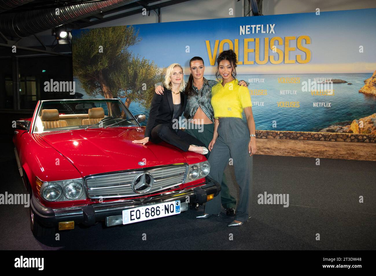Paris, France. 24th Oct, 2023. Melanie Laurent, Adele Exarchopoulos and ...