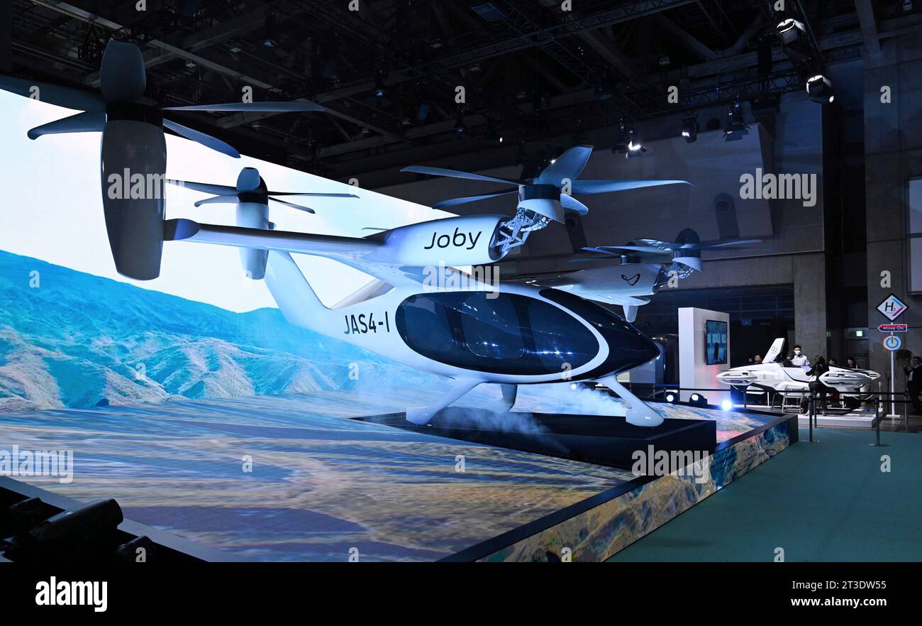 A picture shows an event area of Tokyo Future Tour at the press day of ...