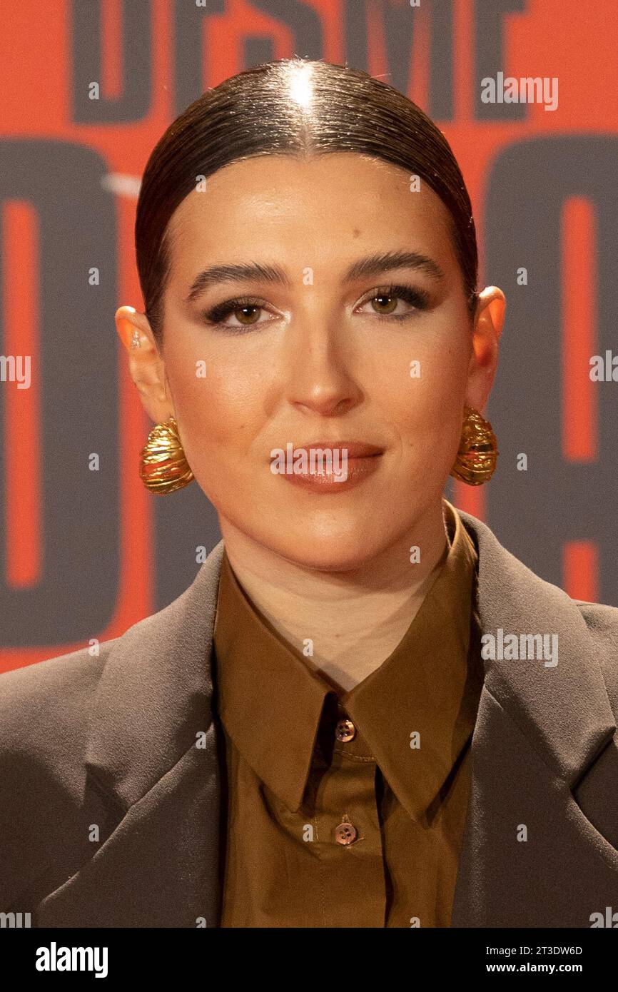 Madrid, Spain. 25th Oct, 2023. Alba Diaz Martin attends the Esta ...