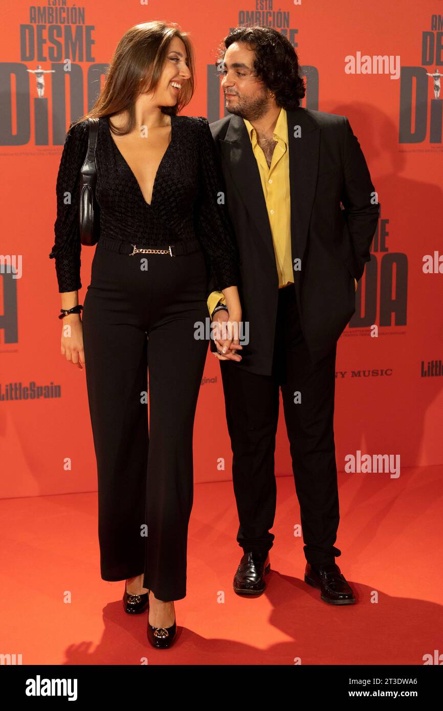 Madrid, Spain. 25th Oct, 2023. Lucia Fernanda Carmona attends the Esta ...