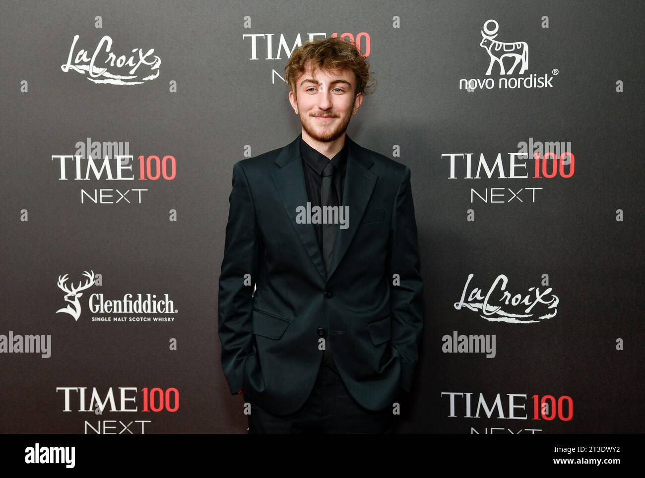Dylan Brandt attends the Time100 Next event at Second on Tuesday, Oct ...