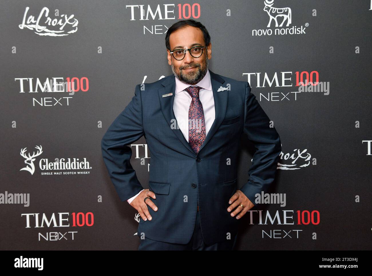 Nabarun Dasgupta attends the Time100 Next event at Second on Tuesday, Oct. 24, 2023, in New York ...