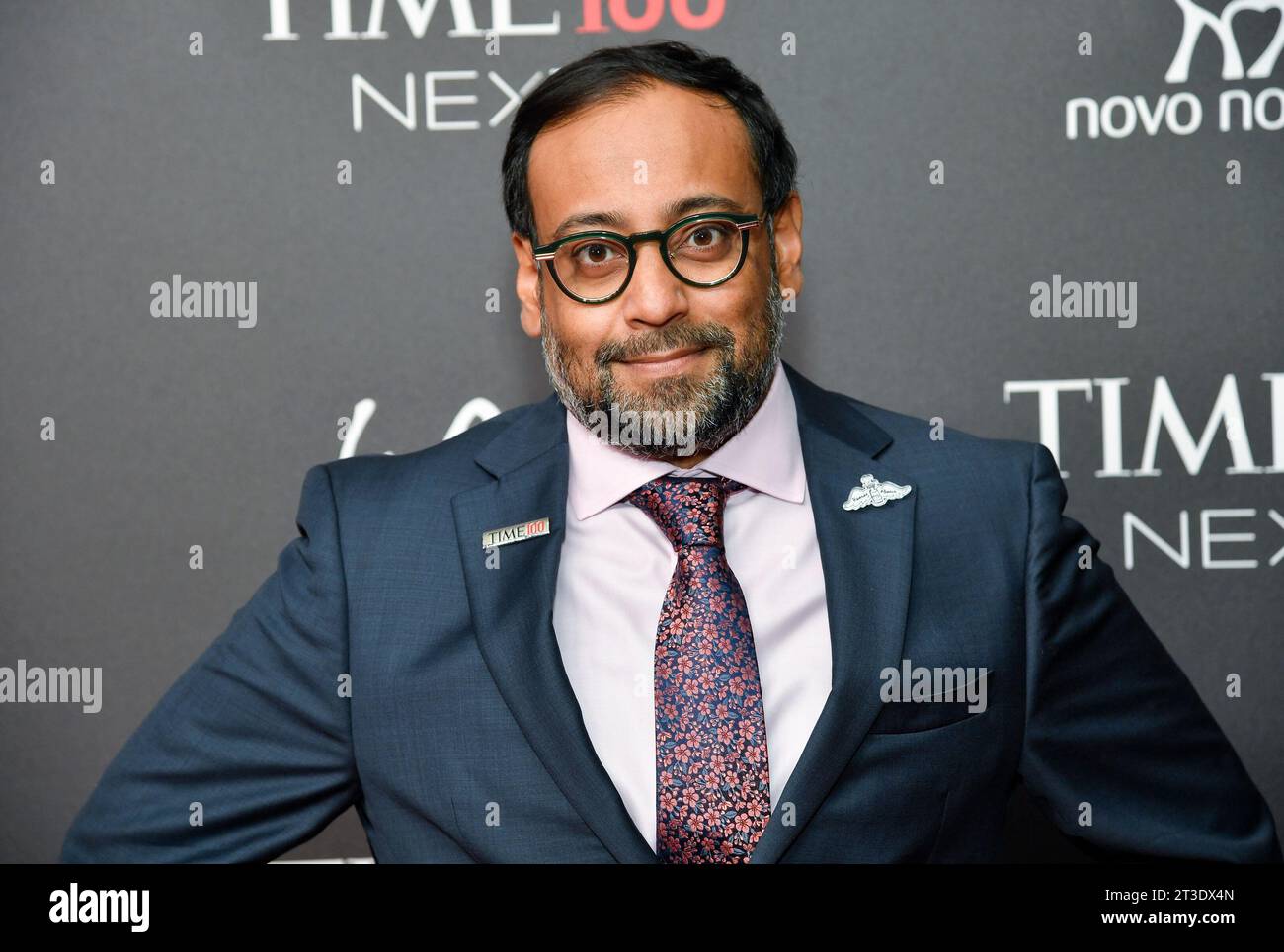 Nabarun Dasgupta attends the Time100 Next event at Second on Tuesday, Oct. 24, 2023, in New York ...