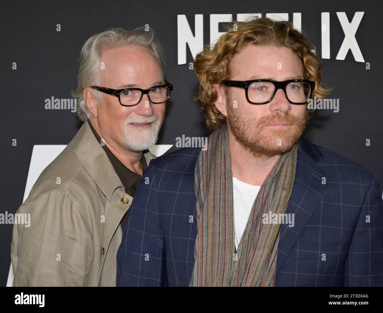 Hollywood, California, USA. 24th Oct, 2023. David Fincher and Erik ...