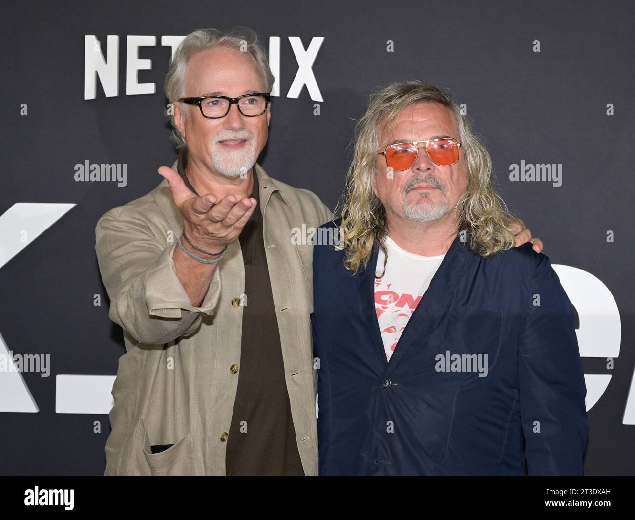 Hollywood, California, USA. 24th Oct, 2023. David Fincher and Andrew ...
