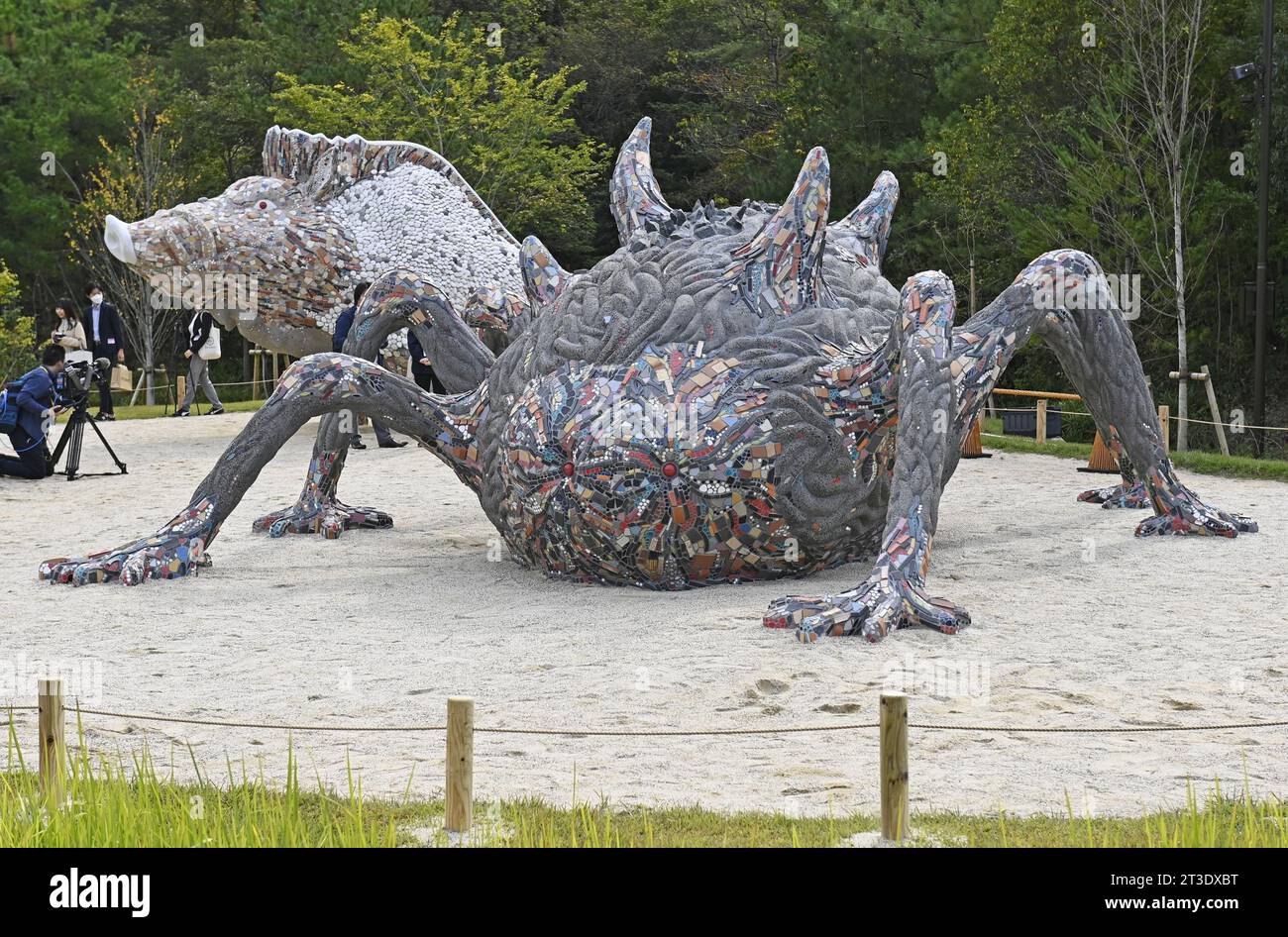 Photo taken during a press preview on Oct. 25, 2023, shows a Tatari ...