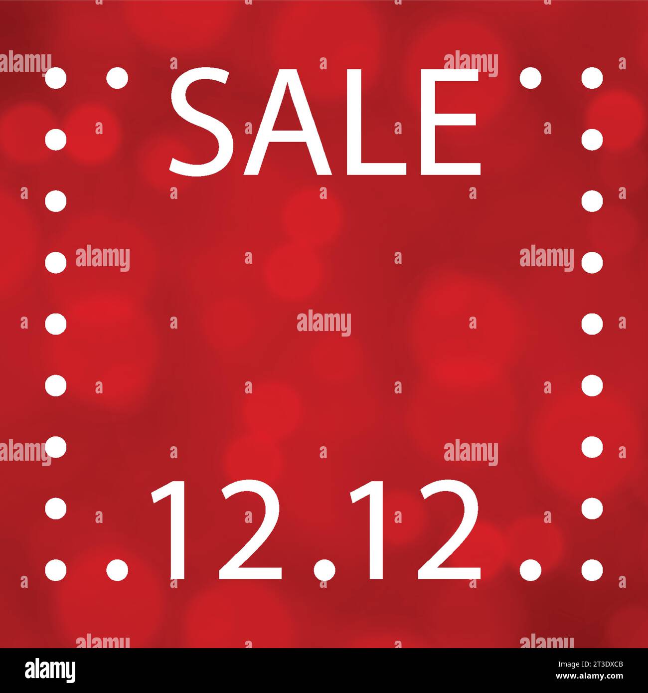 12.12 Shopping day sale poster or flyer design on color background for ...