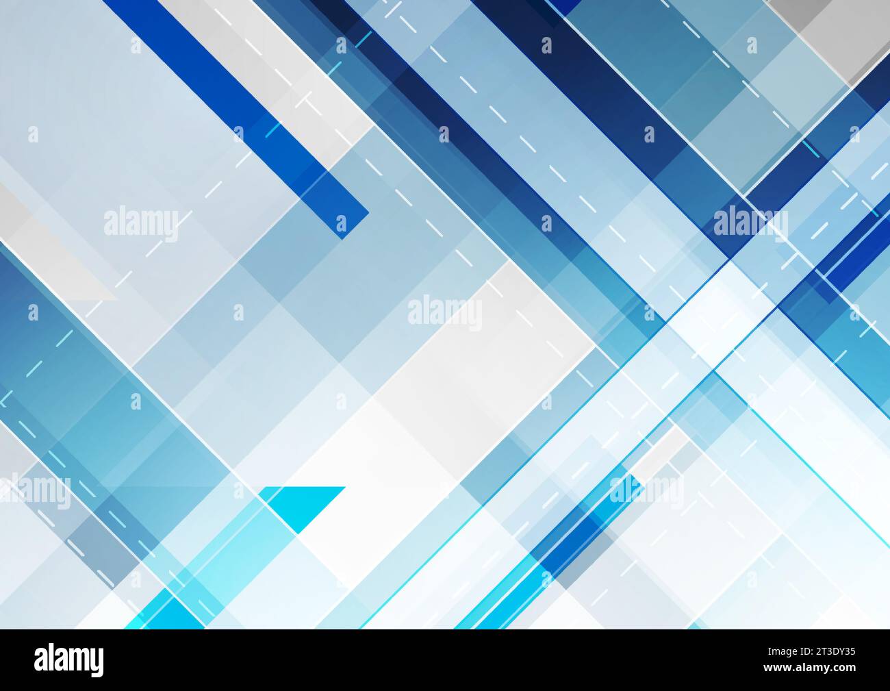 Grey and blue minimal composition with geometric diagonal shapes ...